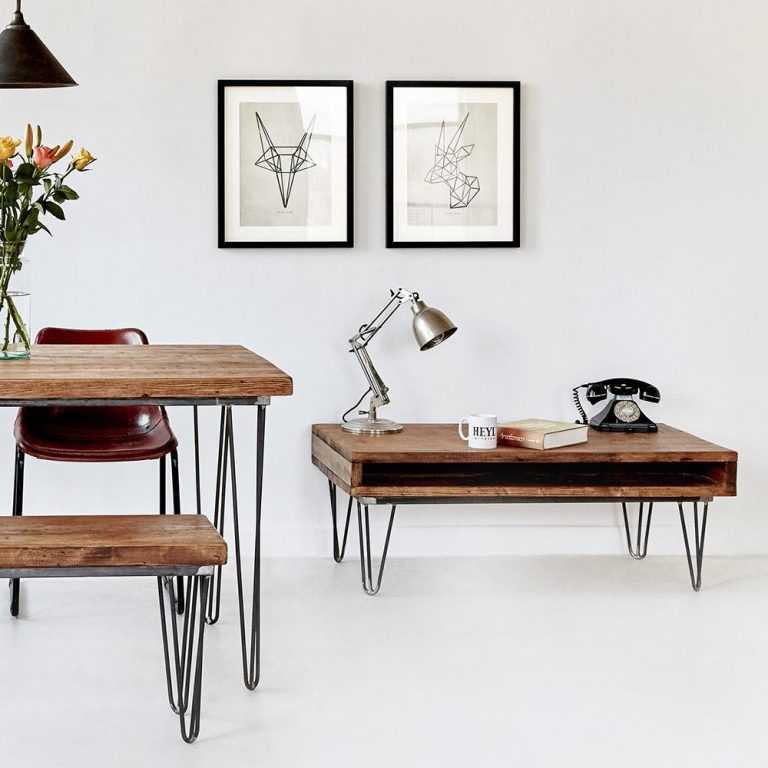 Hairpin Storage Coffee Tables - Heyl Interiors