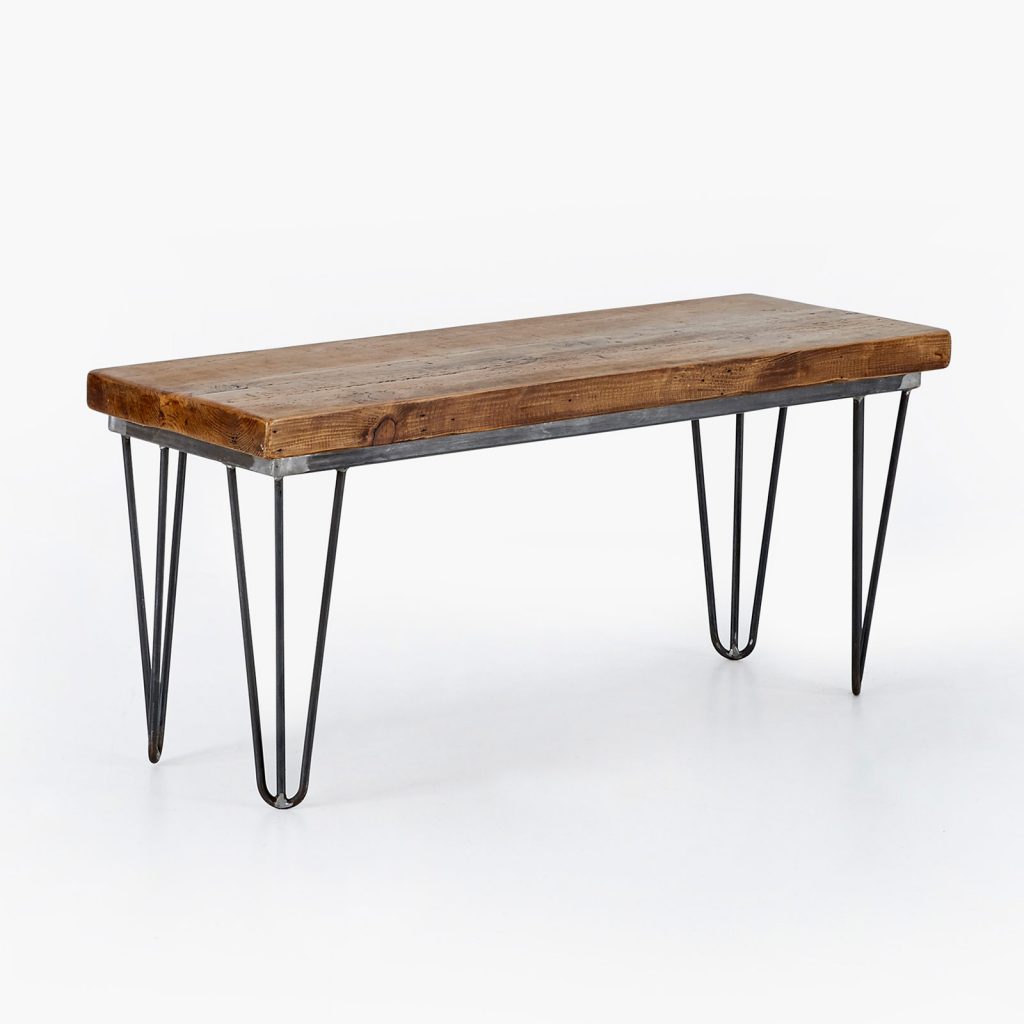 Reclaimed Poseur Bench - Heyl Interiors