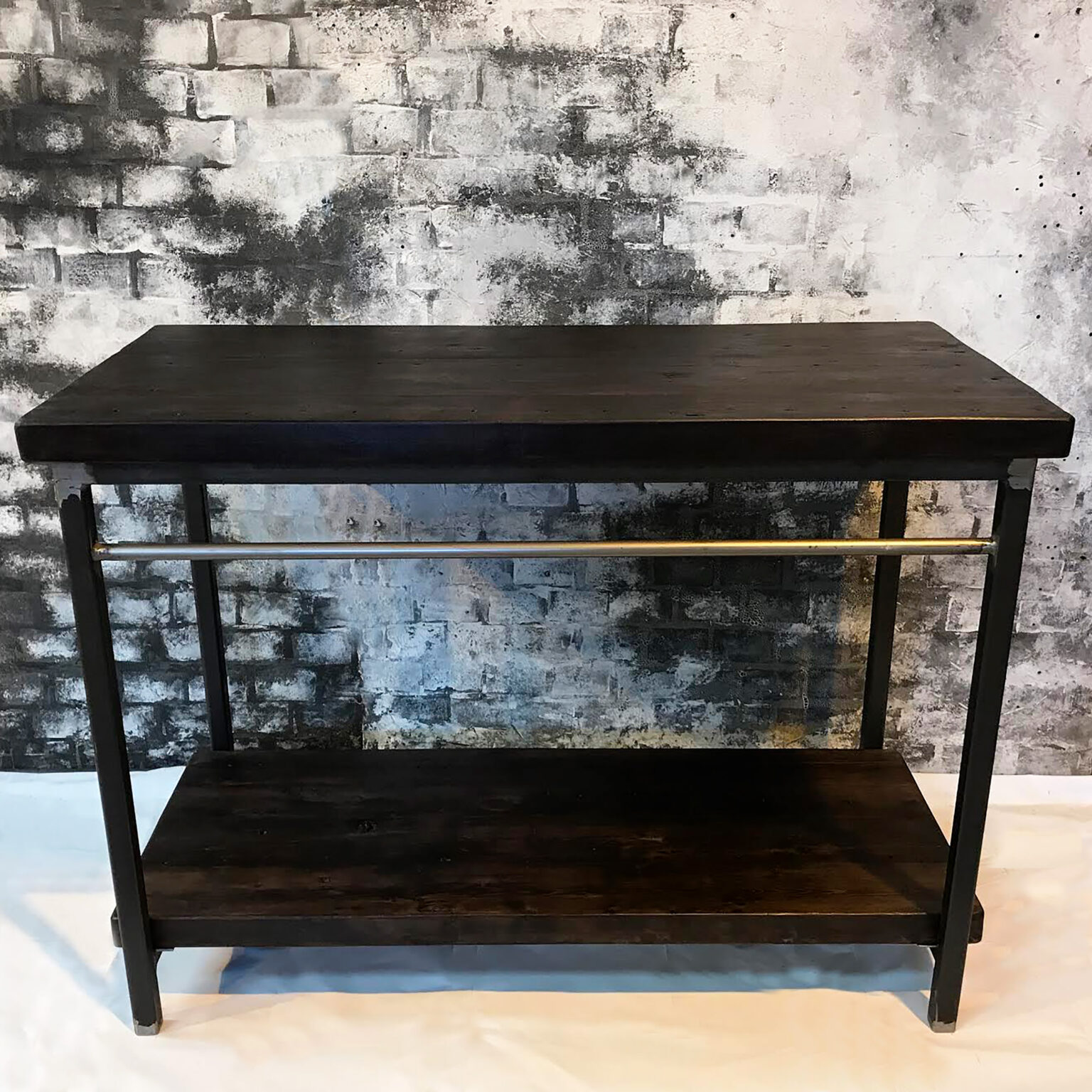 Rustic Solid Wood Vanity Unit | Washstand - Heyl Interiors